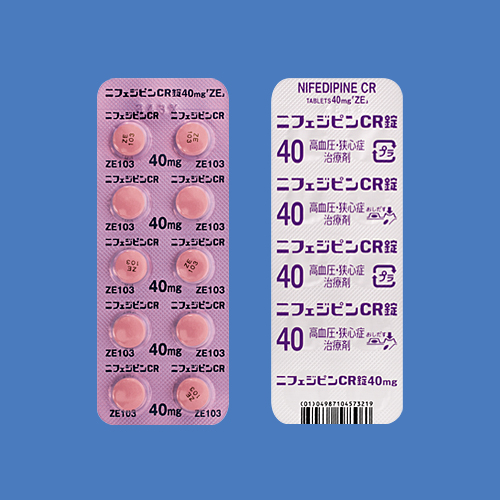 ニフェジピンCR錠40mg「ZE」｜製品情報｜医療関係者向け情報サイト｜全星薬品工業